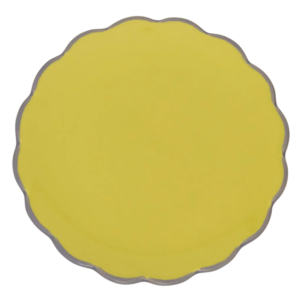 Good Morning plate sculpted, limelight | Urban Nature Culture